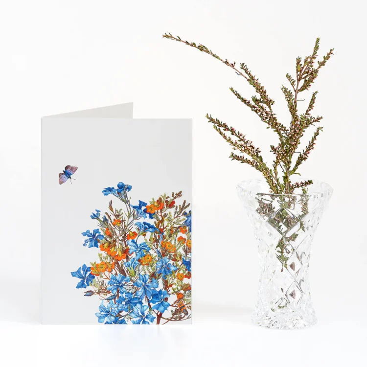 Card – Native Blue – Australian Bouquet Company